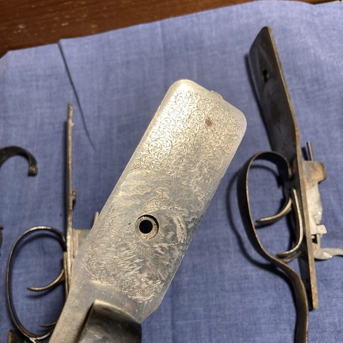 Job Lot Of Trigger Guards And Blocks Side By Side Shotguns, Spares ...