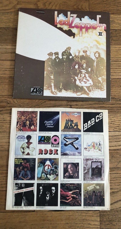 Led Zeppelin II Vinyl Record Atlantic SD 8236 Wrong Label Error | eBay