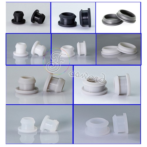 Cover Plugs Snap on Hole Barb End Caps Silicone Rubber Seal Plug 2 5