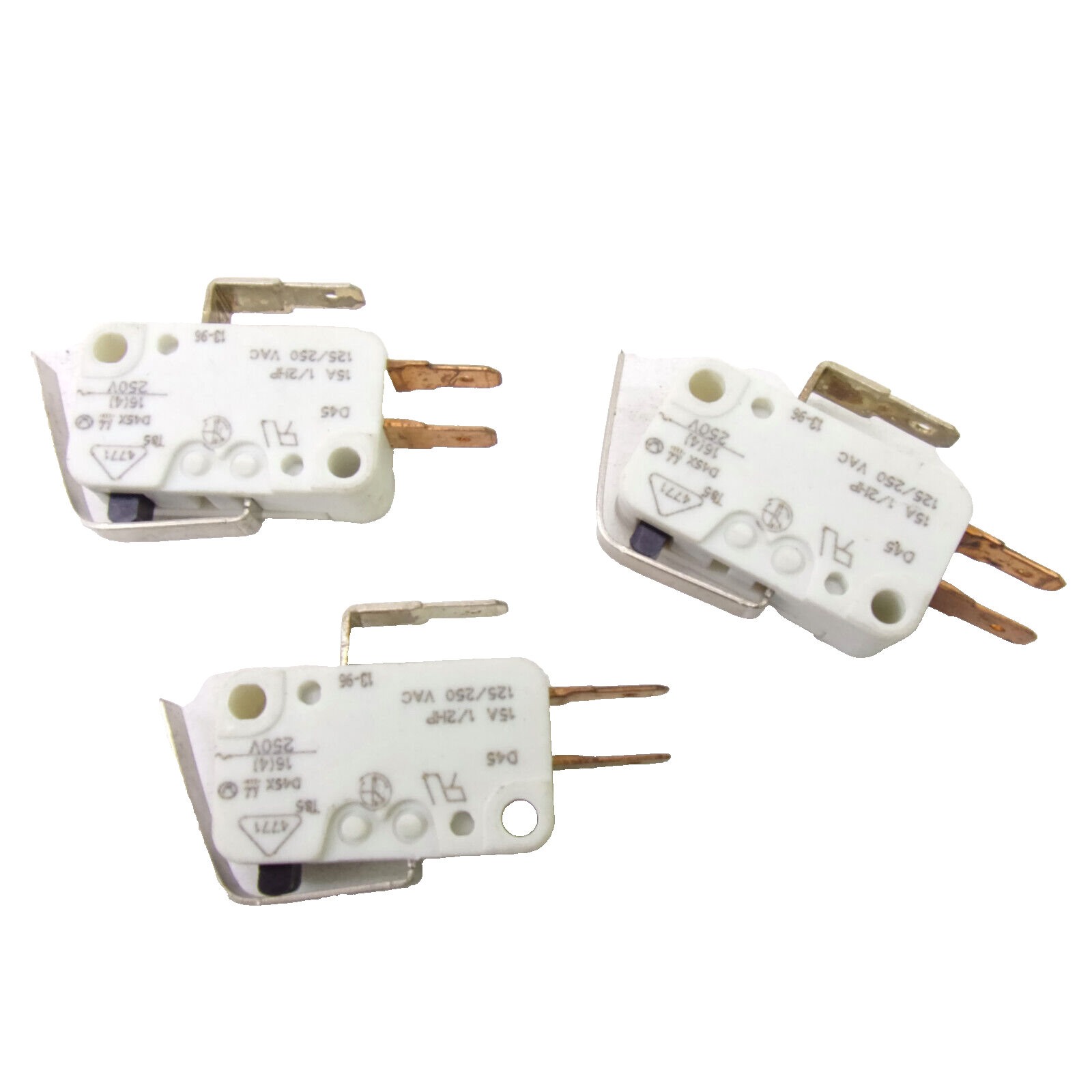 (Lot of 3) Cherry D45 SPDT Limit Micro Switches New Old Stock ~ US ...