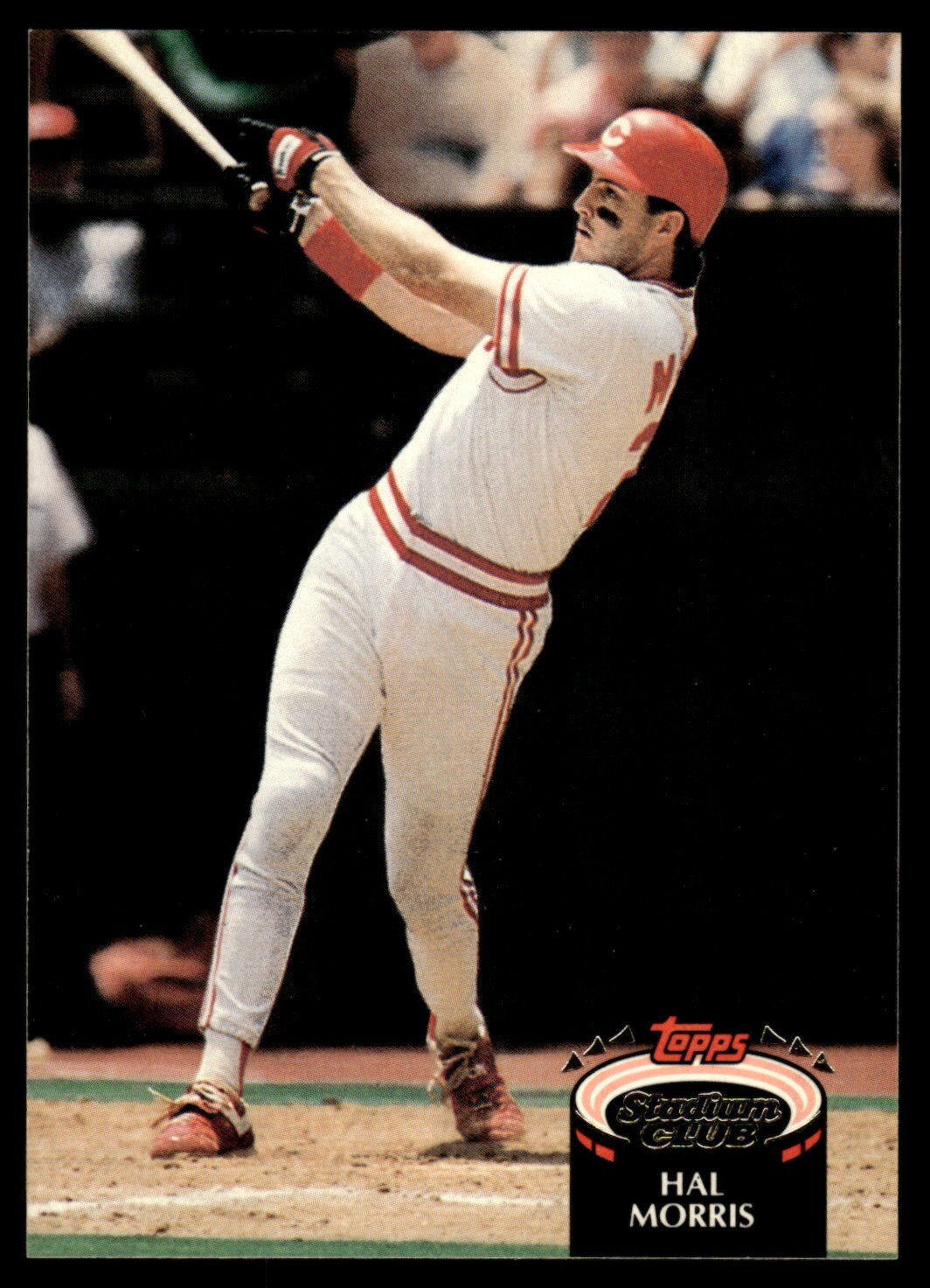 1992 Topps Stadium Club #63 Hal Morris Cincinnati Reds | eBay