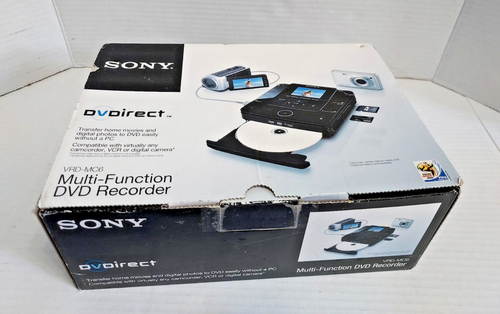 Sony DVDirect Multi-Function DVD Recorder VRD-MC6 New 27242767805| eBay