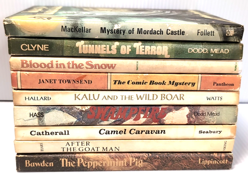Weekly Reader Chapter Book Age 8-12 Lot of 9 Hardcover 1970s Adventure ...