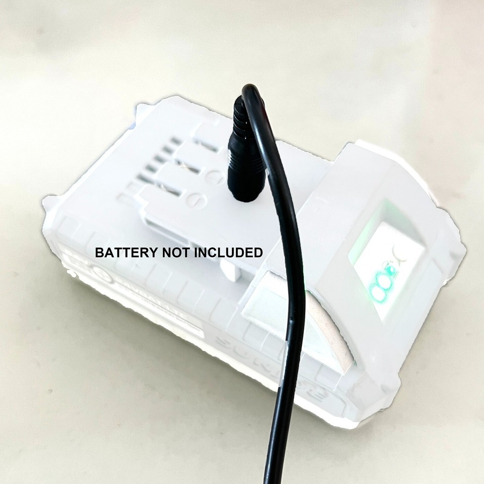 Faster Charger Adapter for 24v Snow Joe IONMAX Battery,Fit Snow/Sun Joe ...