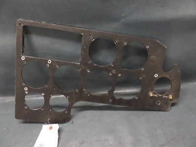 1974 PIPER PA-23-250 AZTEC E AIRCRAFT RT SIDE COPILOT INSTRUMENT PANEL ...