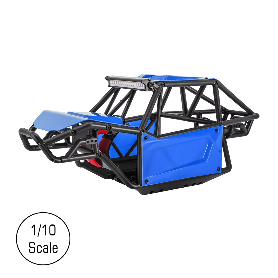 INJORA Nylon Rock Buggy Body Shell Chassis Kit for 1/10 RC Crawler Car ...