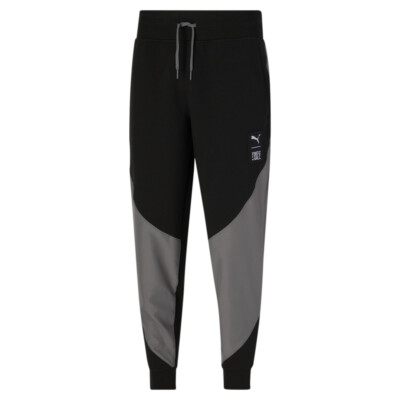 PUMA First Mile X Fleece Joggers Mens Grey Casual Athletic Bottoms ...