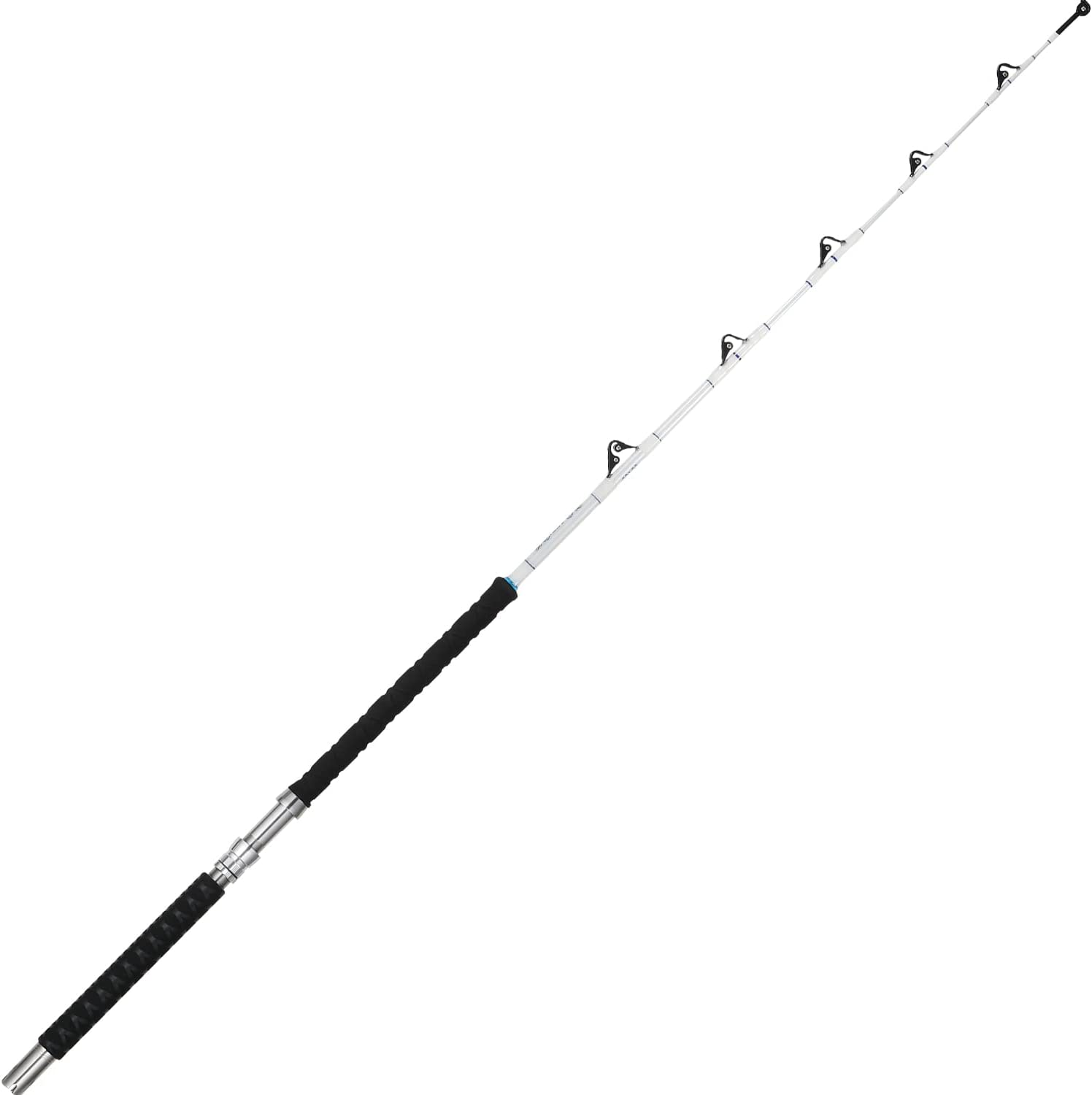 Saltwater Offshore Heavy Trolling Rod Big Game Boat Fishing Pole w ...