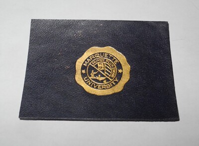 1908 L-20 Marquette University Tobacco Cigarette Leathers College Seal ...