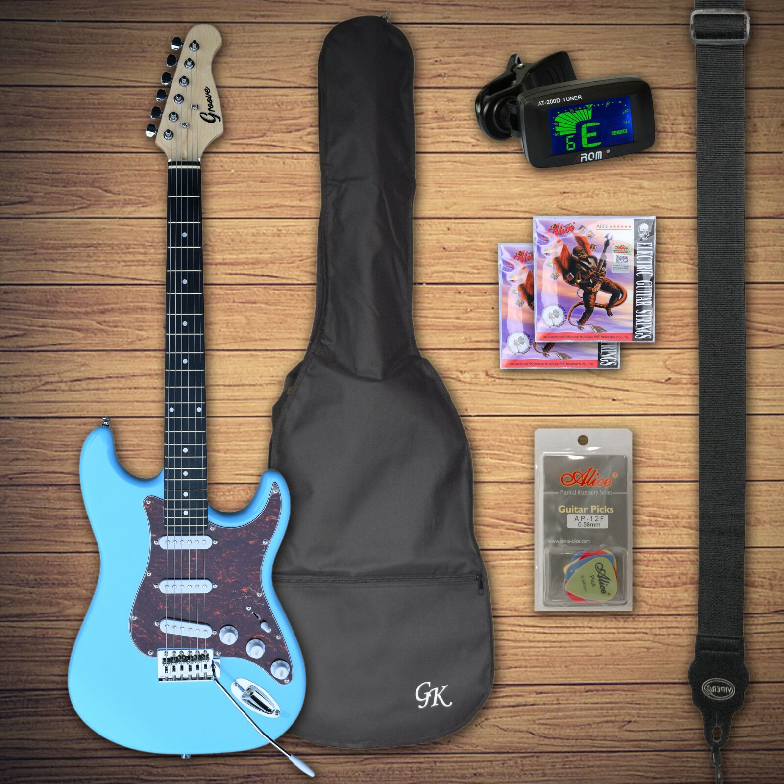 Electric Guitar ST Shape 7 pieces Pack, 14 Colors, (Canadian Brand) | eBay