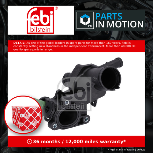 Thermostat Housing fits SKODA OCTAVIA Mk1 1.4 00 to 10 032121111AE ...