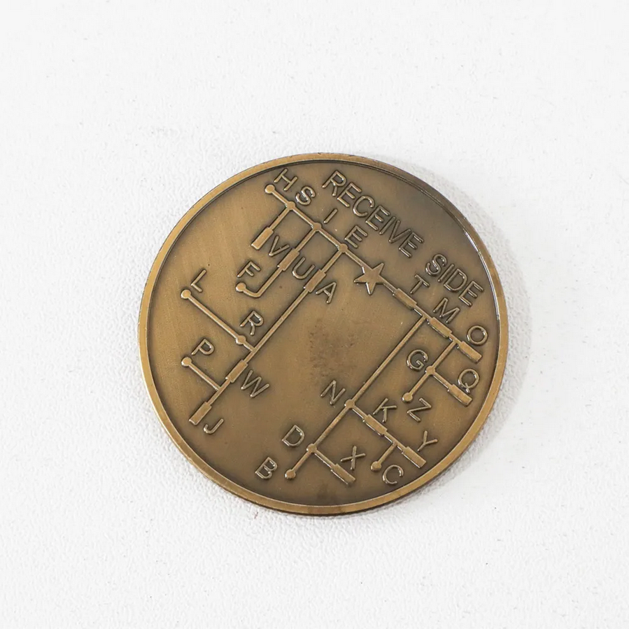 Morse Code Translator Challenge Coin Collectable Survival Radio ...