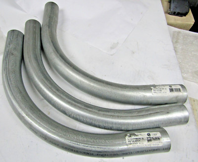 ️3) NEW EMT CONDUIT ELBOW 90 DEGREE 1-1/2" Electrical Metal Tubing LOT ...
