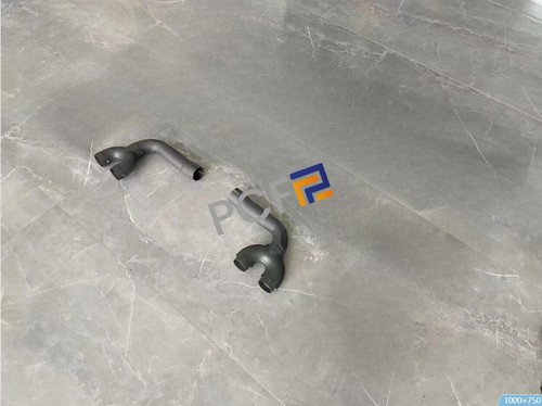 For Audi Q7 SQ7 2020-2023 black stainless steel Rear Bumper tailpipe 4 ...