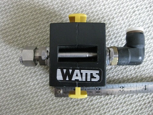 WATTS Model SV75-03 300 PSI Push Button Shut-Off Valve Pneumatic USA | eBay