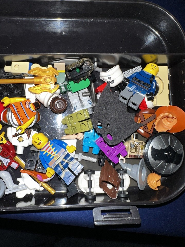 Lego Mini figure Accessories Lot With Parts For Minions At Least 60 ...