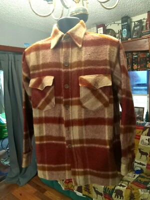 Woolrich Heavy Wool Guide Shirt XL | eBay