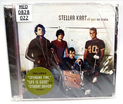 Stellar Kart ? All Gas No Brake ? CD ? NEW / SEALED | eBay