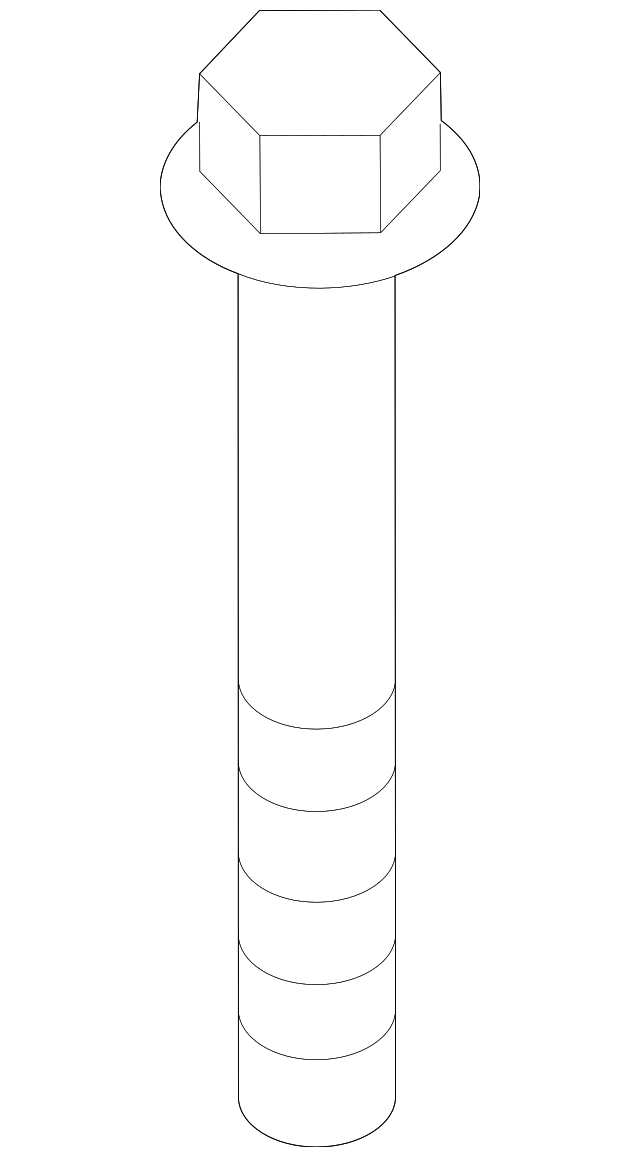 BMW OEM 11-16 528i Rear Suspension-strut Lower Bolt 07119907031 for ...