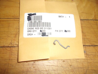 Stihl OEM Choke Rod MS 362 311 391 MS311 MS362 MS391 1140-185-1901 #GM ...