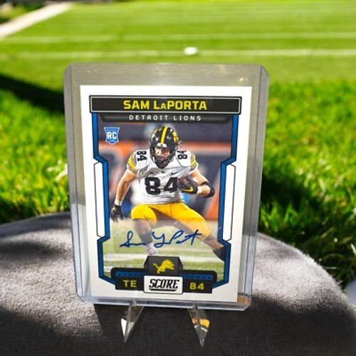 2023 Panini Score Sam LaPorta Auto RC #342 | eBay