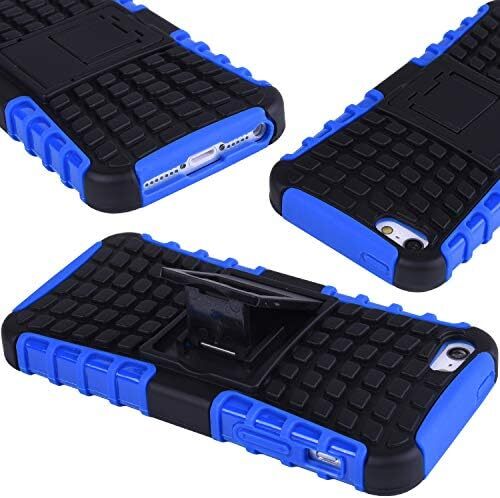 Case for iPhone SE 1st Generation, 2 in 1 Heavy Duty Hard PC Soft TPU ...