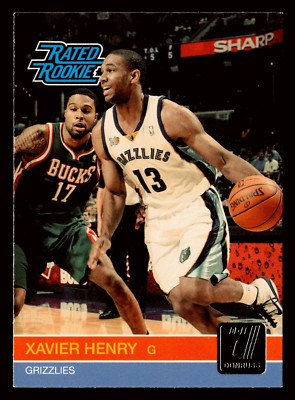 2010-11 Donruss Rated Rookie Xavier Henry #239 Rookie RC | eBay