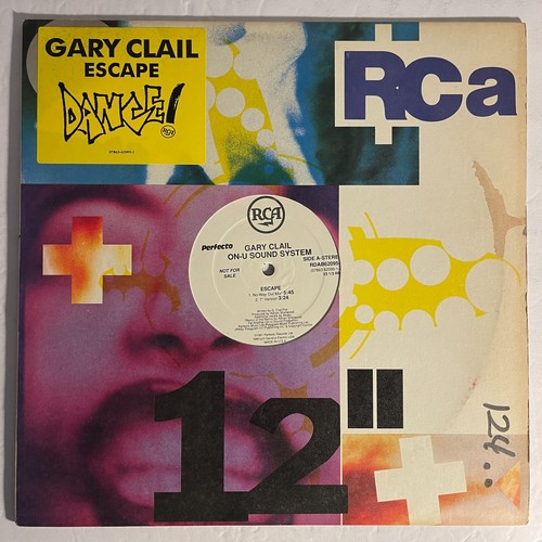 Gary Clail & On-U Sound System ‎– Escape 12" Vinyl 1991 RCA ‎– RDAB ...