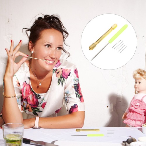 7 PCS Knitting Doll Hair Reroot Tool Crochet Doll Rooting Tool | eBay