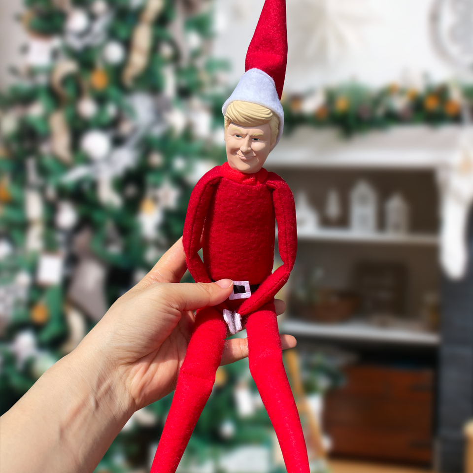 President Trump Elf (NEW 2024 Edition - Now Posable) | eBay