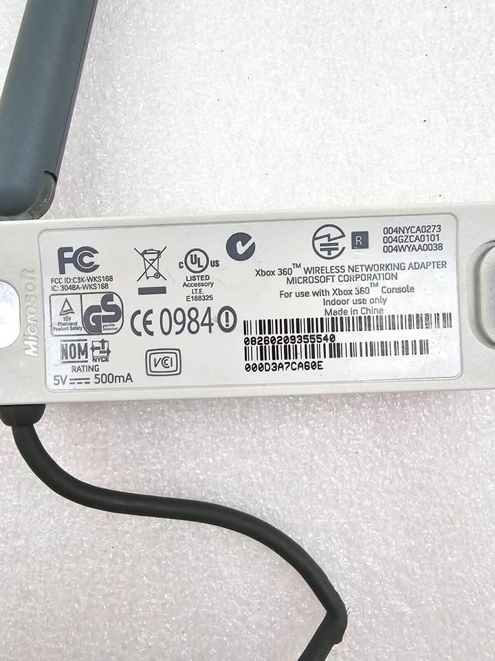 Official Microsoft Xbox 360 Wireless Networking Adapter | eBay