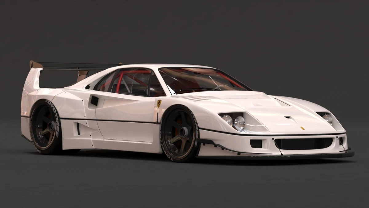 Ferrari F40 With Liberty Walk Widebody Kit Debuts At Tokyo, 43% OFF