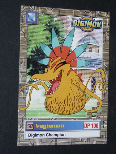 DIGIMON CARD 2000 TV ANIMATION BANDAI #58 VEGIEMON 6/32 | eBay
