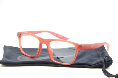 NEW NIKE 5042 660 RED PINK AUTHENTIC FRAMES EYEGLASSES 47-16 | eBay