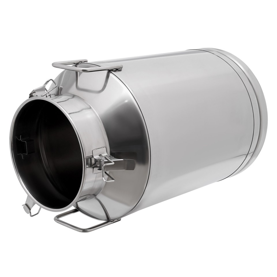 60L Stainless Steel Milk Can Oil Pail Storage Bucket Wine Barrel ...