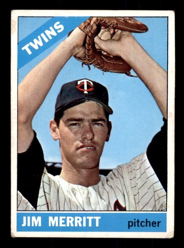 1966 Topps Baseball #97 Jim Merritt GD *e1 | eBay