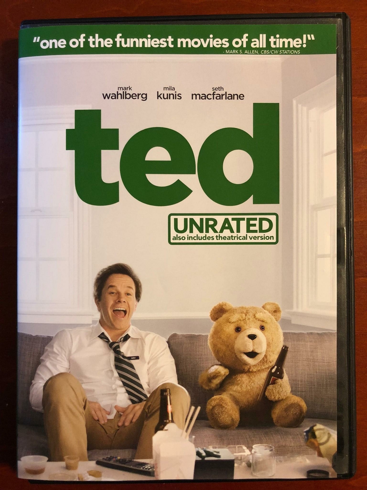Ted (DVD, 2012, unrated) - J0917 | eBay