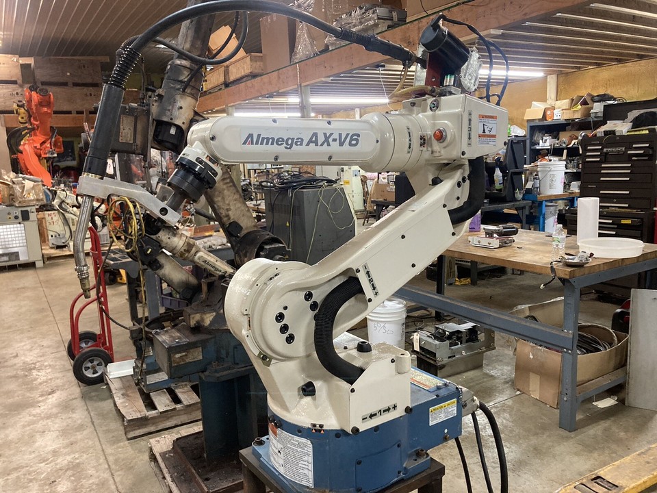 OTC Daihen robot, OTC AX-C, Robotic welder, DM350, Welding Robot, OTC ...