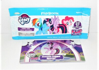 MY LITTLE PONY FLIP BOOK FLIP MADNESS SINGLE SHINY EDITION PRINCESS ...