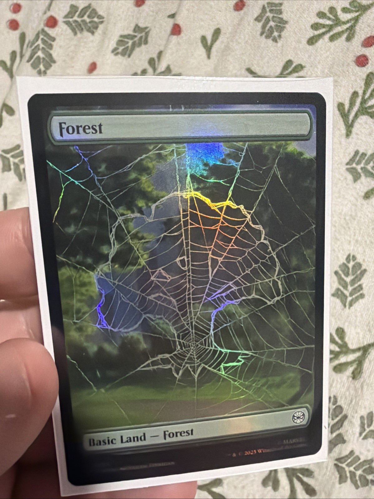 Magic the Gathering: Forest Foil Marvel's Spider-man | eBay