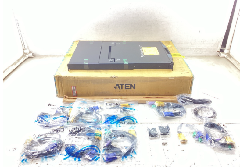 ATEN CL5808N 8-Port 19" Dual Rail LCD Combo KVM Switch | eBay