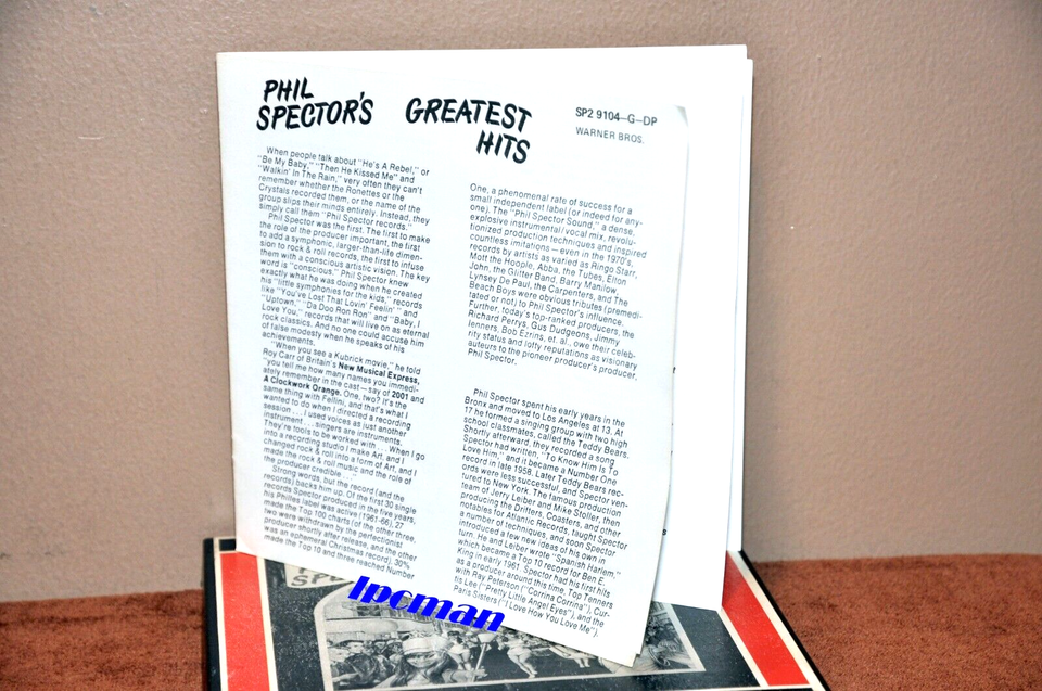 PHIL SPECTOR'S Greatest Hits 7½ ips DOLBY Sound (Double-Play) Reel-To ...