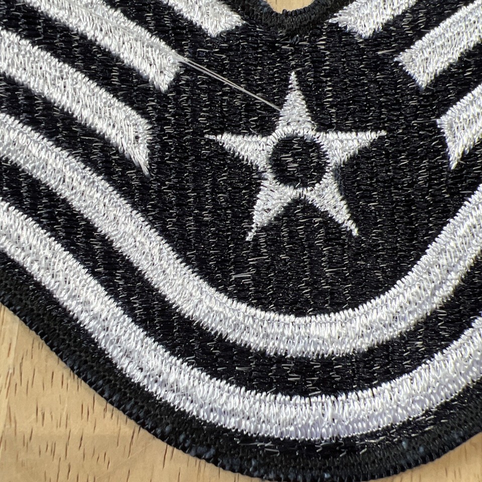 Vintage US Air Force Technical Sergeant Rank Patch Insignia E-6 E6 USAF ...