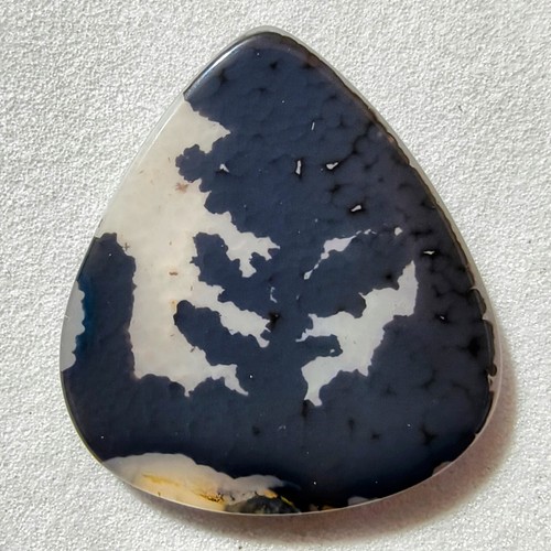 8.80 Cts Natural Shazar Dendritic Agate Cabochon Gemstone 22x19.8x2.2 ...