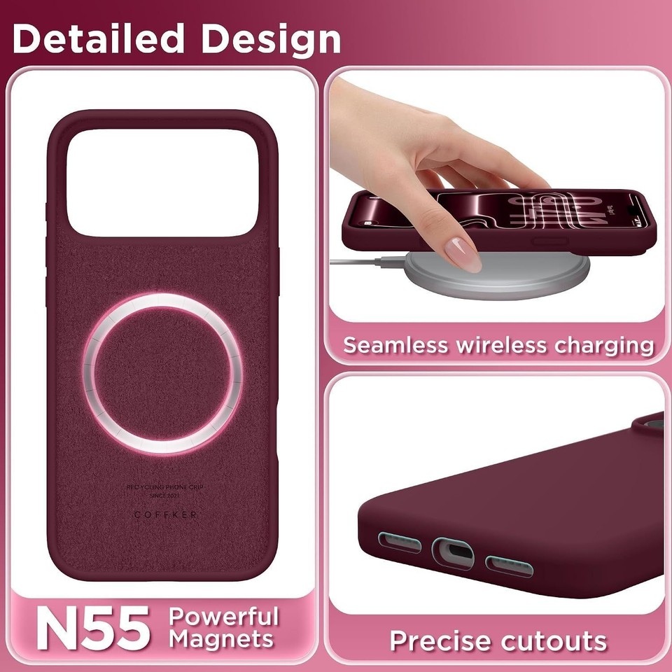 Phone Case for iPhone 18 Pro Max, Red Wine | eBay UK