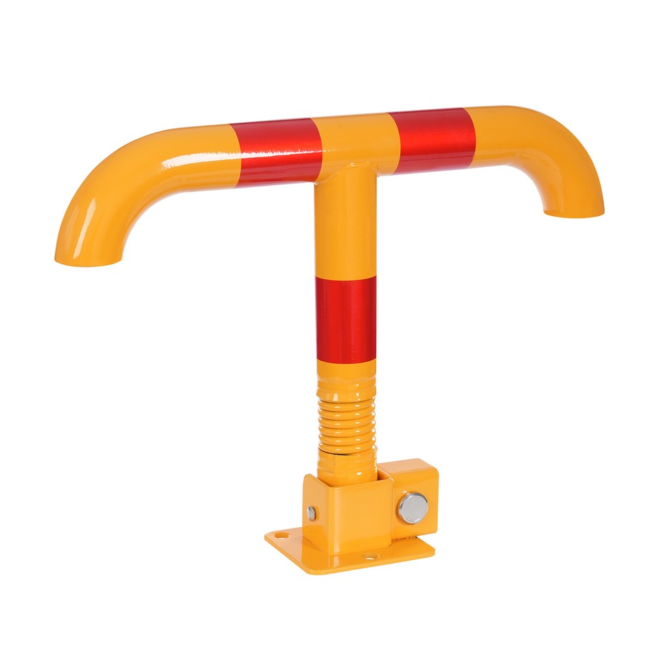 T-Fold Parking Barrier Parking Post Garage Parking Lock w/Keys ...