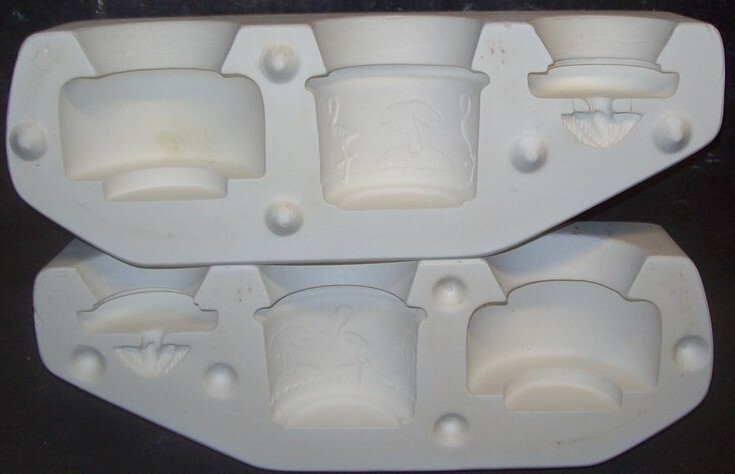 Ceramic Mold Molds FLAMINGO POTPOURRI WARMER Ceramichrome 1637 | eBay
