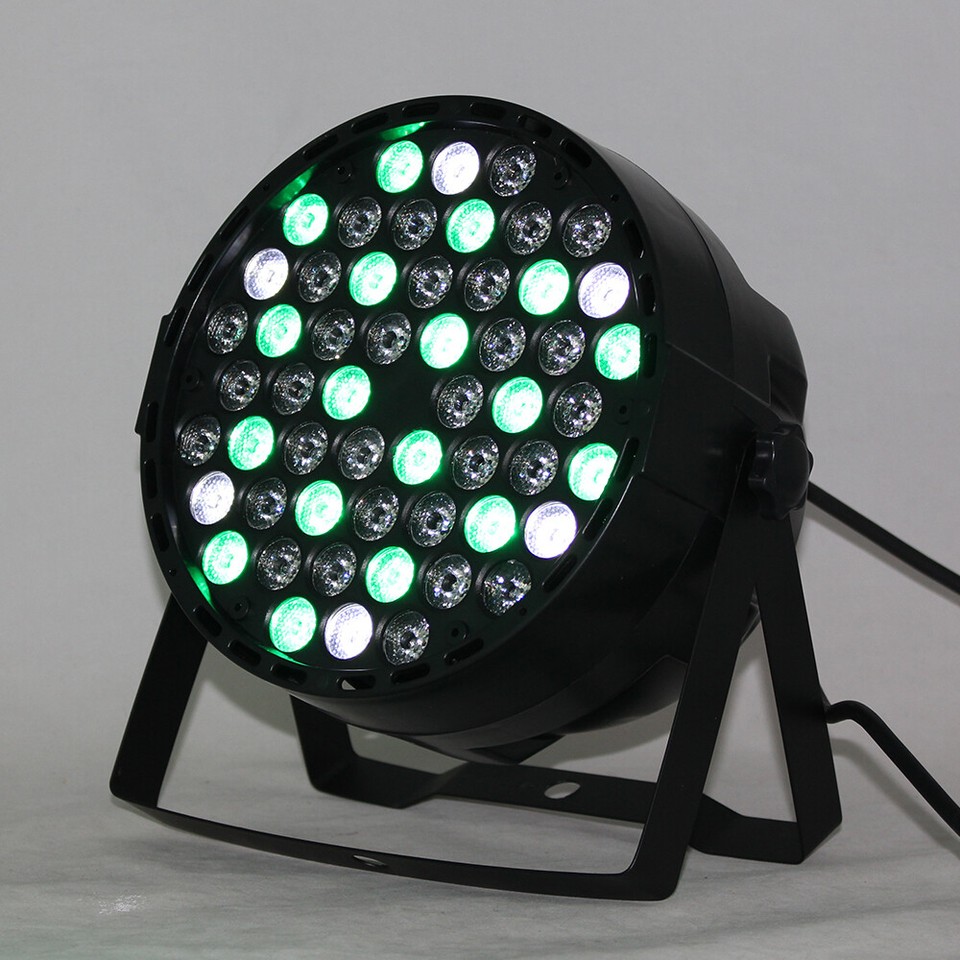 8pcs 54 x 3W RGBW DMX LED Par Stage Light Lighting Club Light Lamp Show ...