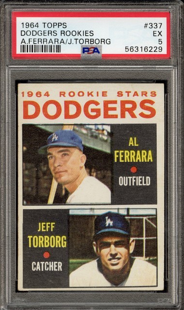 1964 Topps - 1964 Rookie Stars #337 Al Ferrara, Jeff Torborg (RC) for ...
