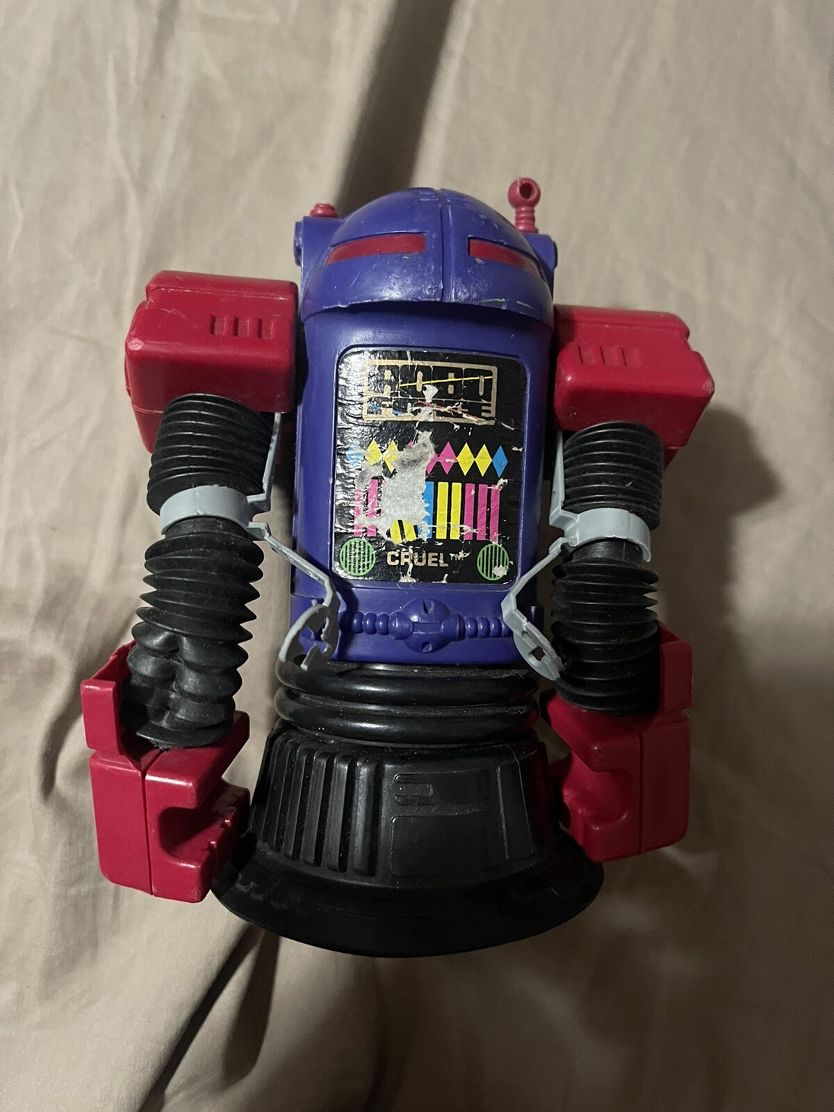 Ideal Robo Force Cruel The Detonator Action Figure Toy CBS Toys Vintage ...